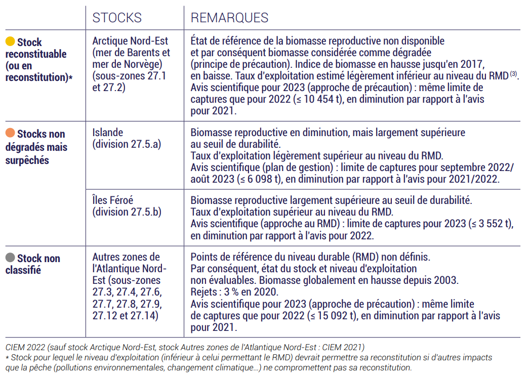 Lingue franche | Guide des espèces
